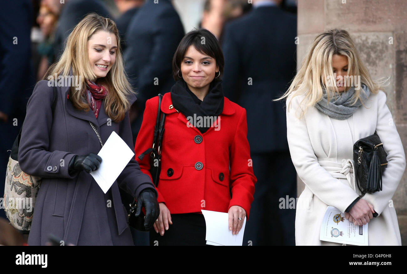 Flight Lieutenant Sean Cunningham funeral Stock Photo - Alamy