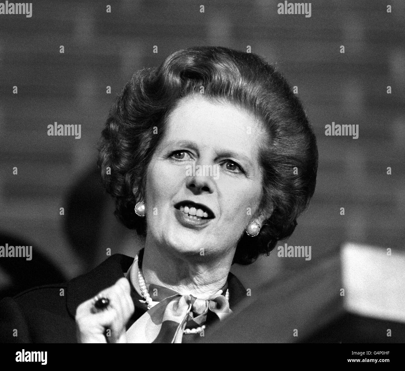 Thatcher/ Central Council Stock Photo - Alamy