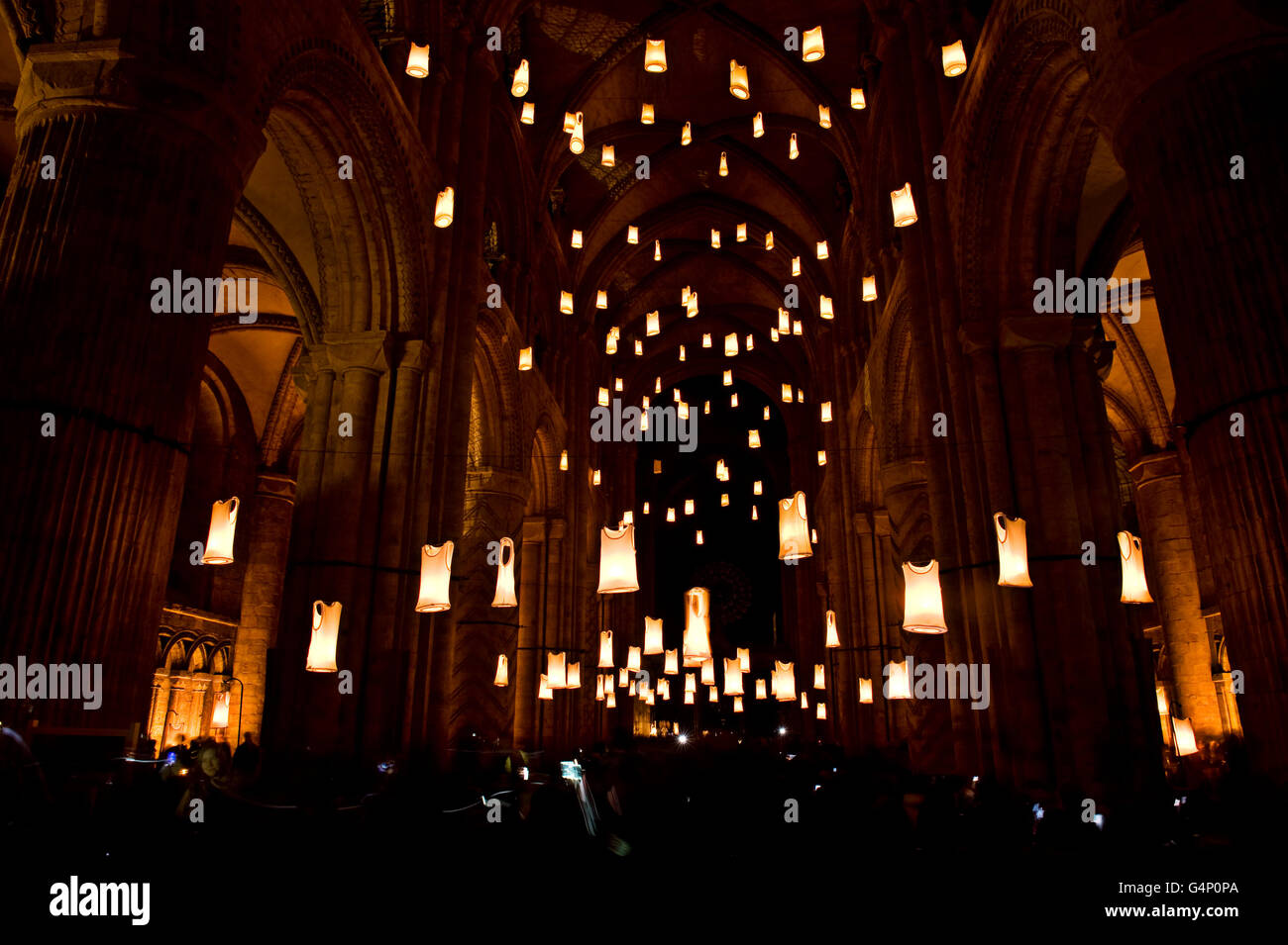 Inside durham cathedral hi-res stock photography and images - Alamy