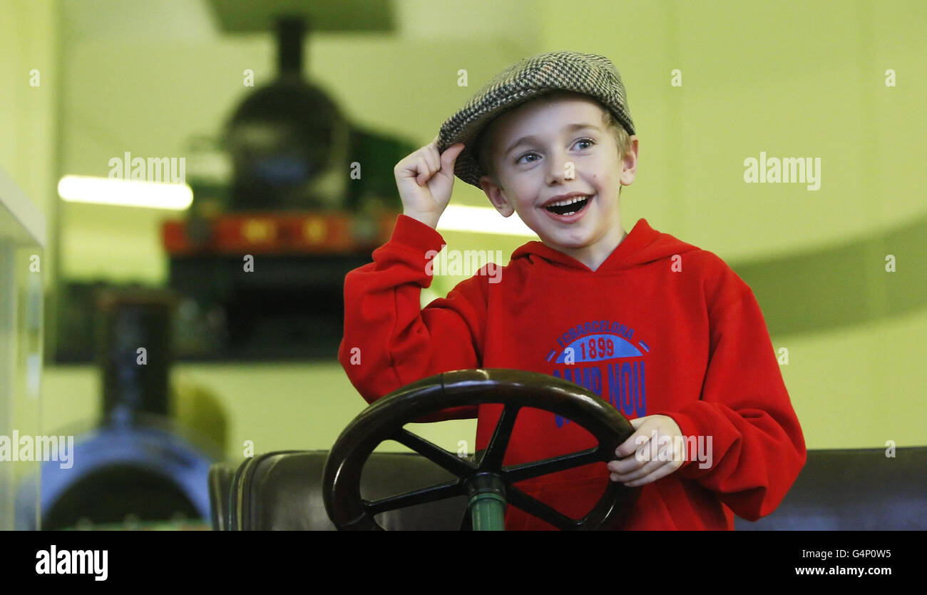 Sam Irving the millionth visitor to the £74 million transport museum in ...