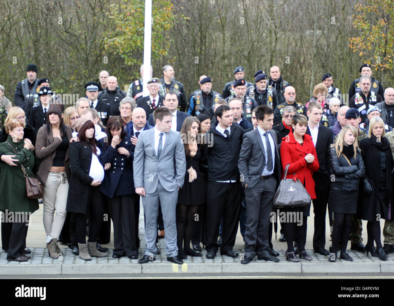 The family of Rifleman Sheldon Steel, from the 5th Battalion The Rifles ...