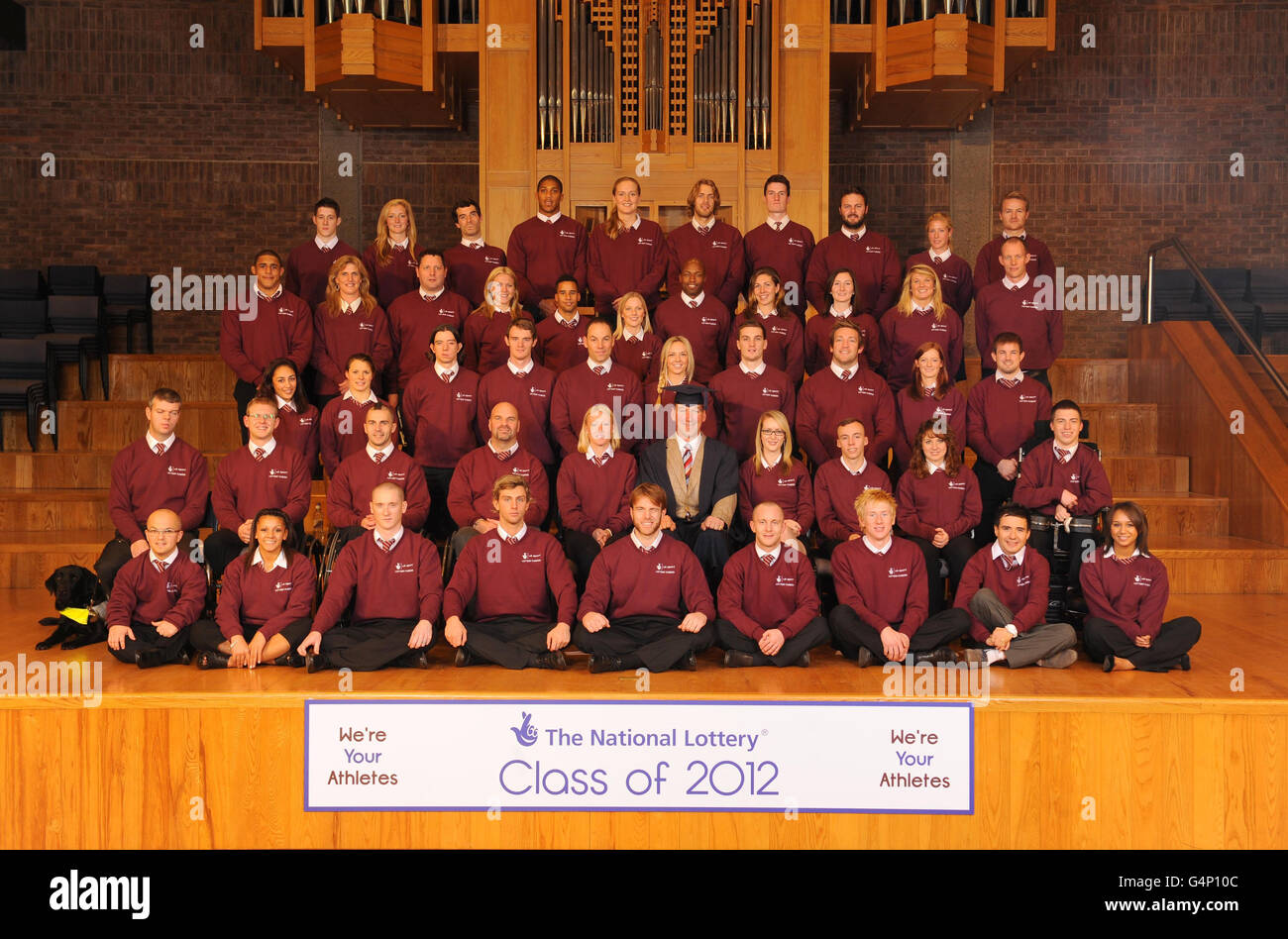Sport - Class of 2012 Photocall - City of London School Stock Photo - Alamy