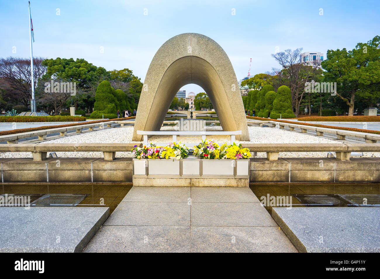 Hiroshima Peace Memorial Park in Hiroshima, Japan Stock Photo - Alamy