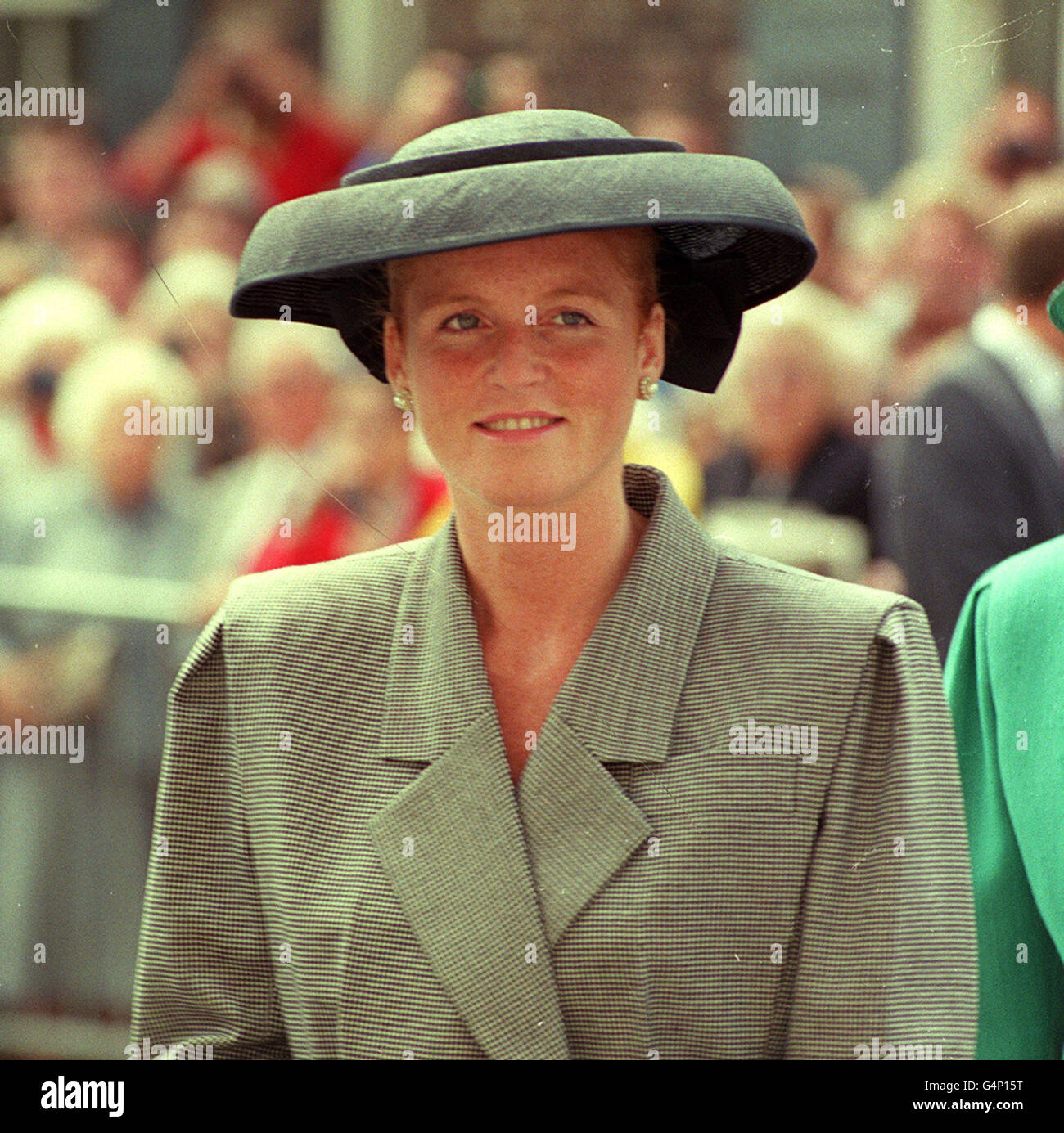 The Duchess of York , Sarah Ferguson, arriving at York Minster to ...