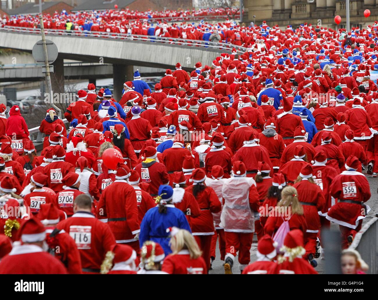 Annual santa hi-res stock photography and images - Alamy