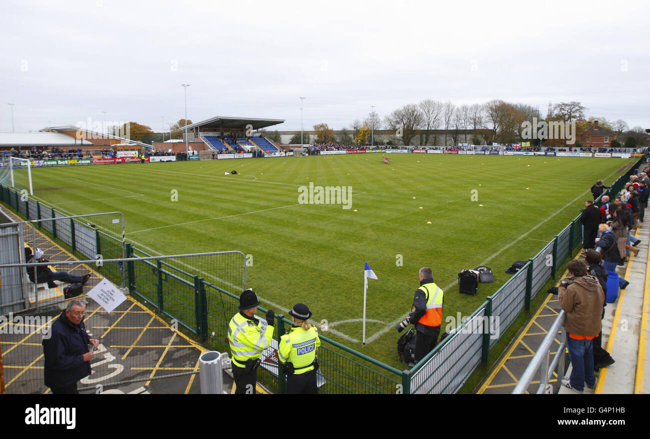 Soccer - FA Cup - Second Round - AFC Totton v Bristol Rovers Stock ...