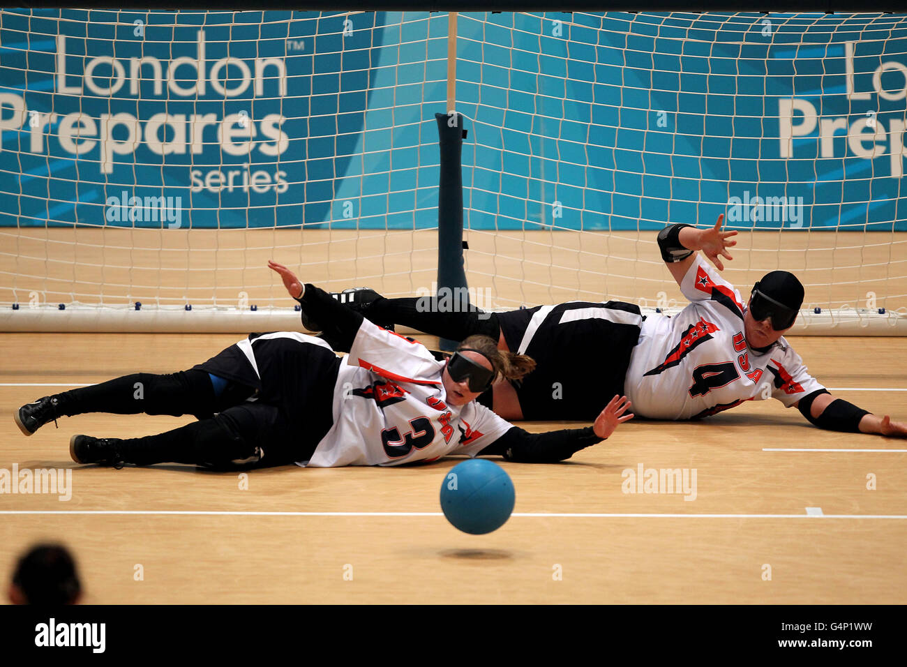 Paralympics - London International Goalball Tournament - Day Two ...