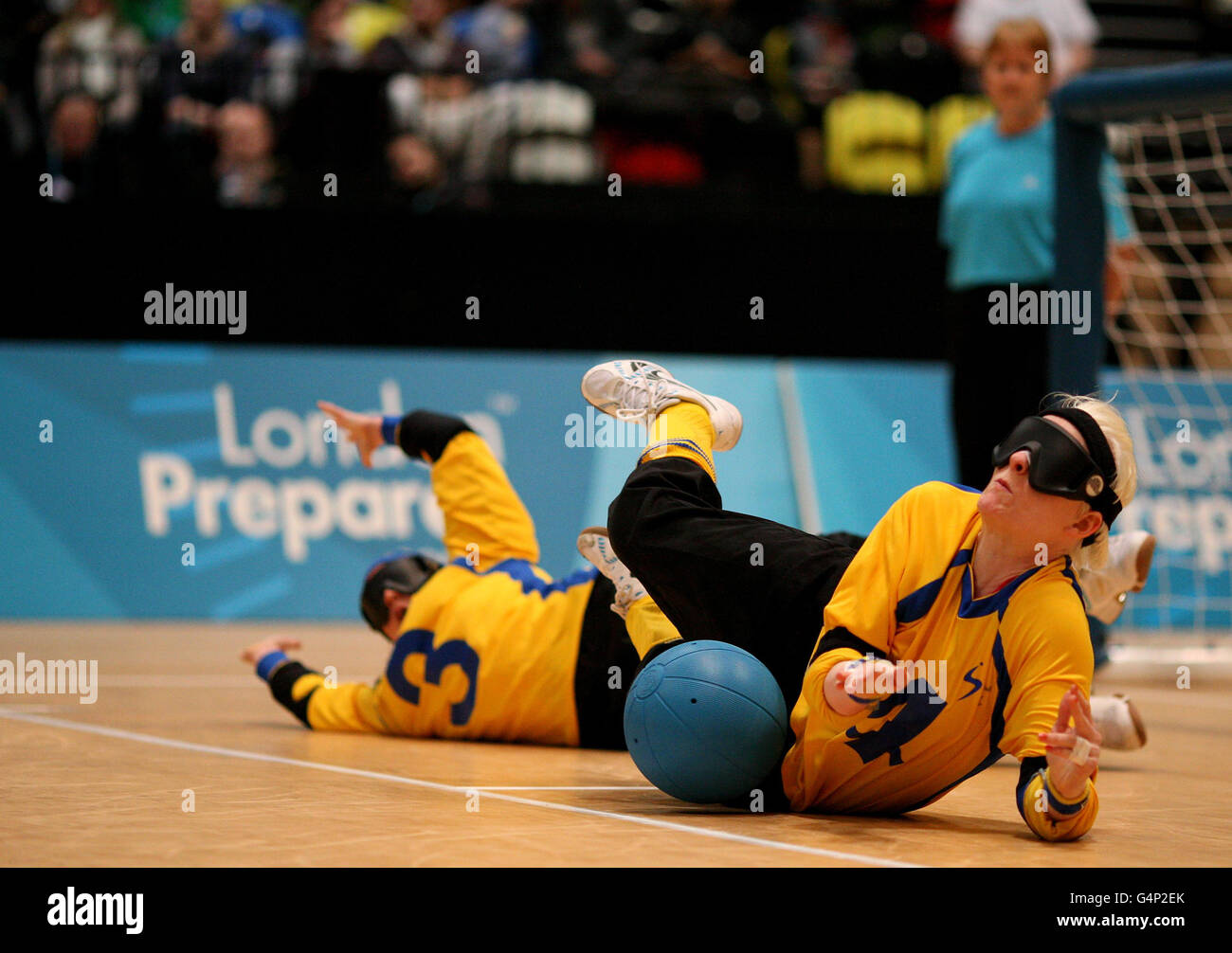 Paralympics - London International Goalball Tournament - Day Two ...