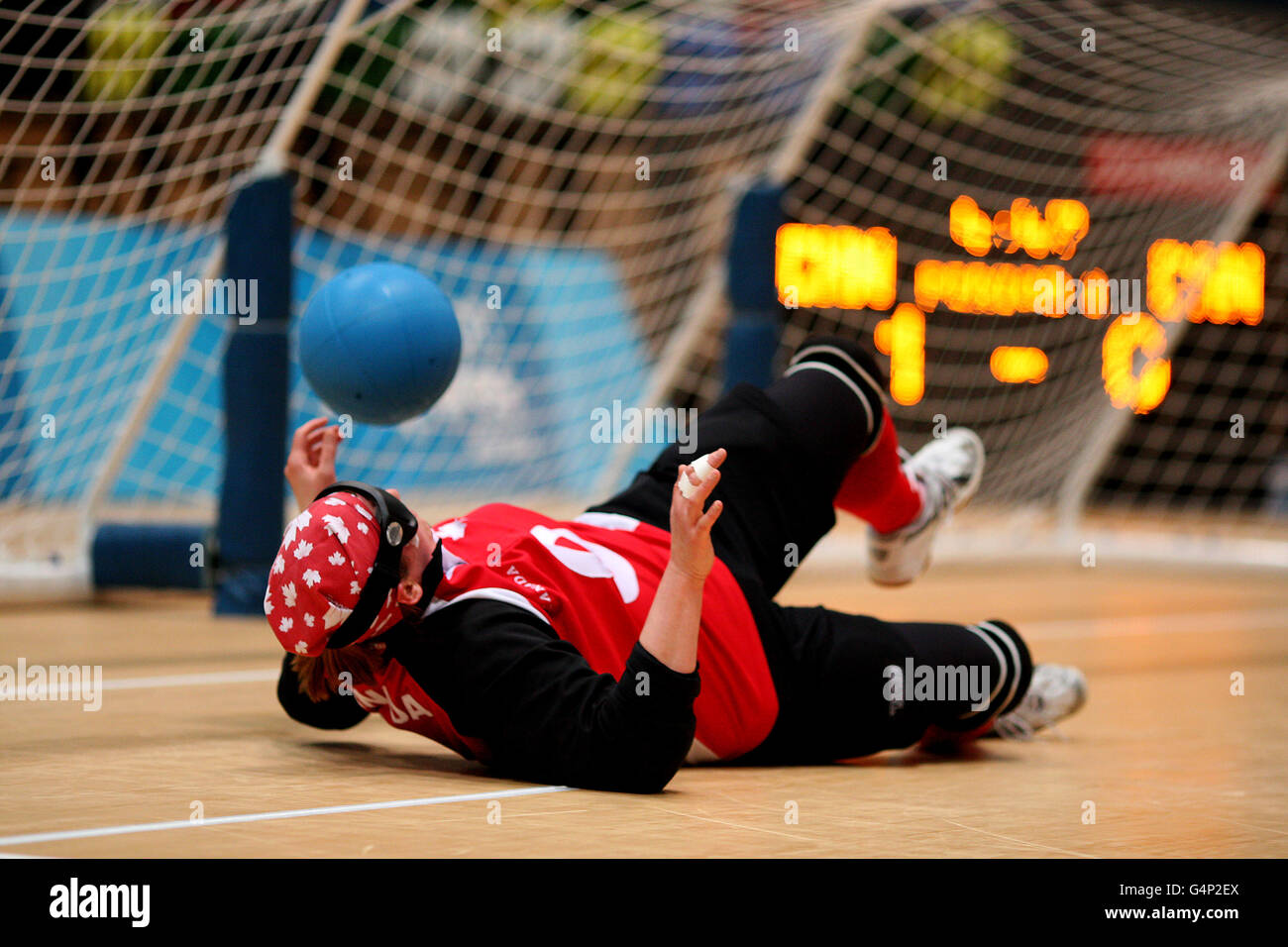 Paralympics - London International Goalball Tournament - Day Two ...