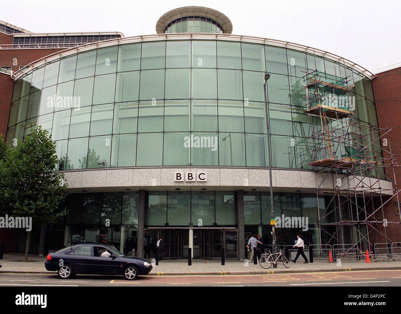 Buildings and Landmarks - BBC Television Centre, Wood Lane Stock Photo ...