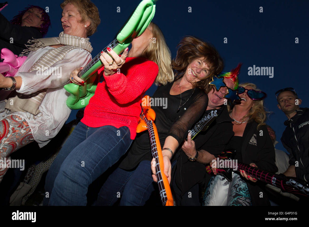 Windermere, Cumbria, UK. 18th June, 2016.Charity gig the Glebe on the ...