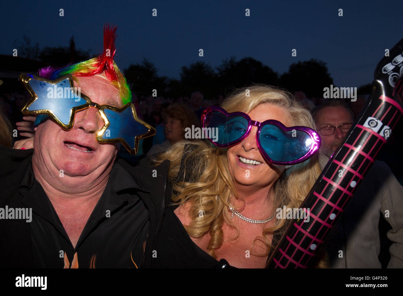 Windermere, Cumbria, UK. 18th June, 2016.Charity gig the Glebe on the ...