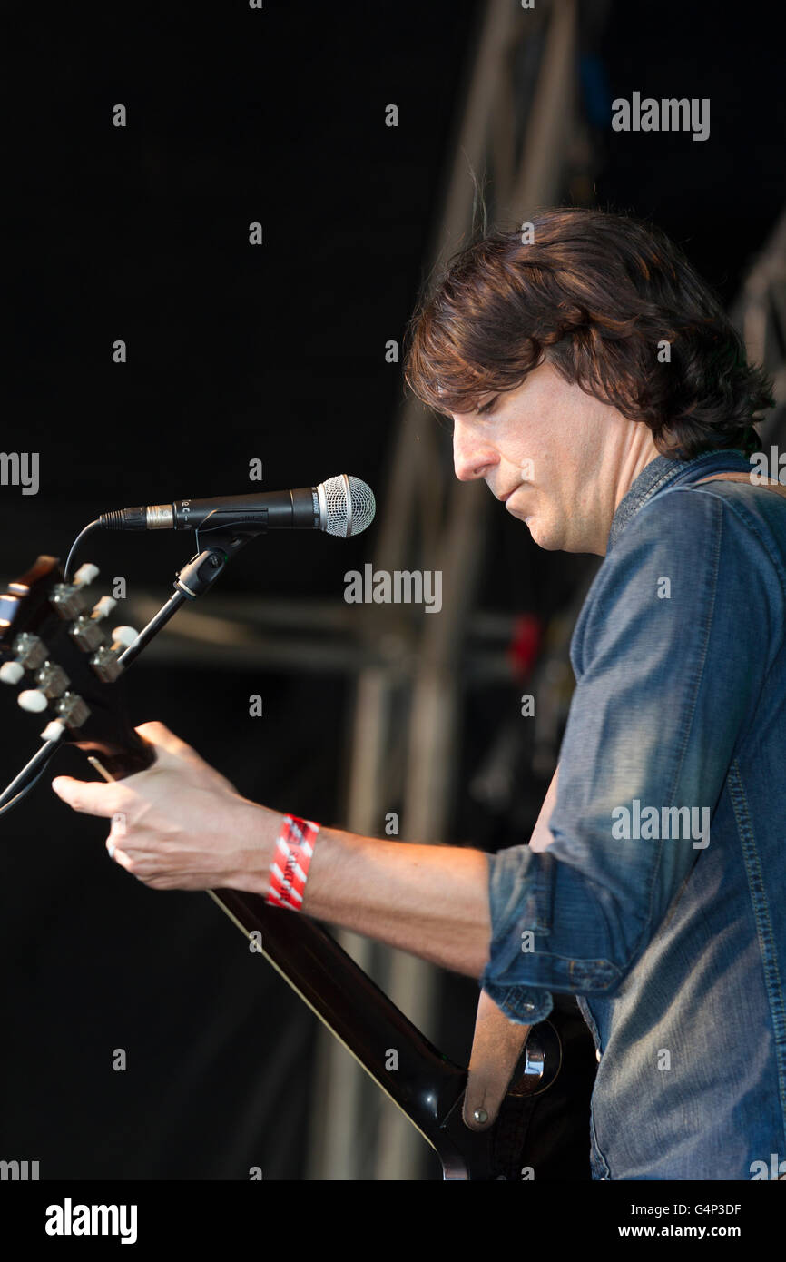Windermere, Cumbria, UK. 18th June, 2016.Charity gig the Glebe on the ...