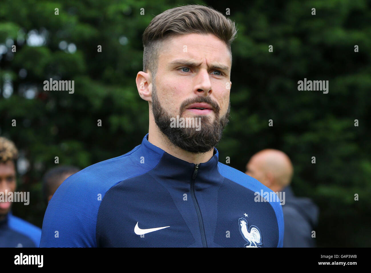 Olivier giroud french national football team hi-res stock photography ...