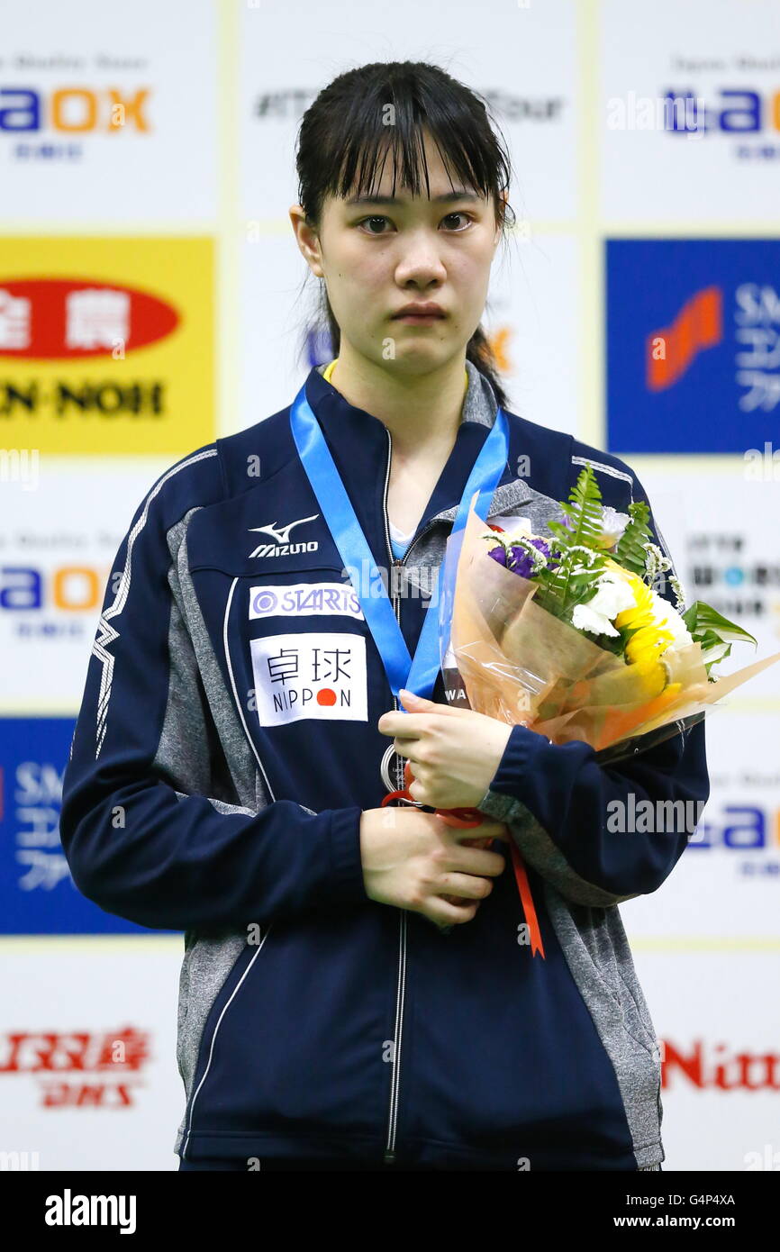 Tokyo Metropolitan Gymnasium, Tokyo, Japan. 17th June, 2016. Yui ...