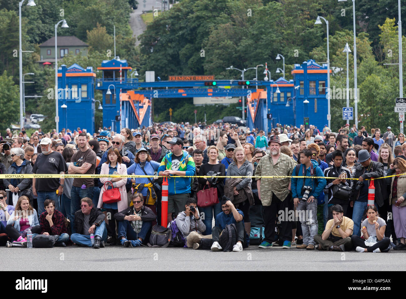 Seattle, Washington, USA. 18th June, 2016. Summer Solstice Parade and ...