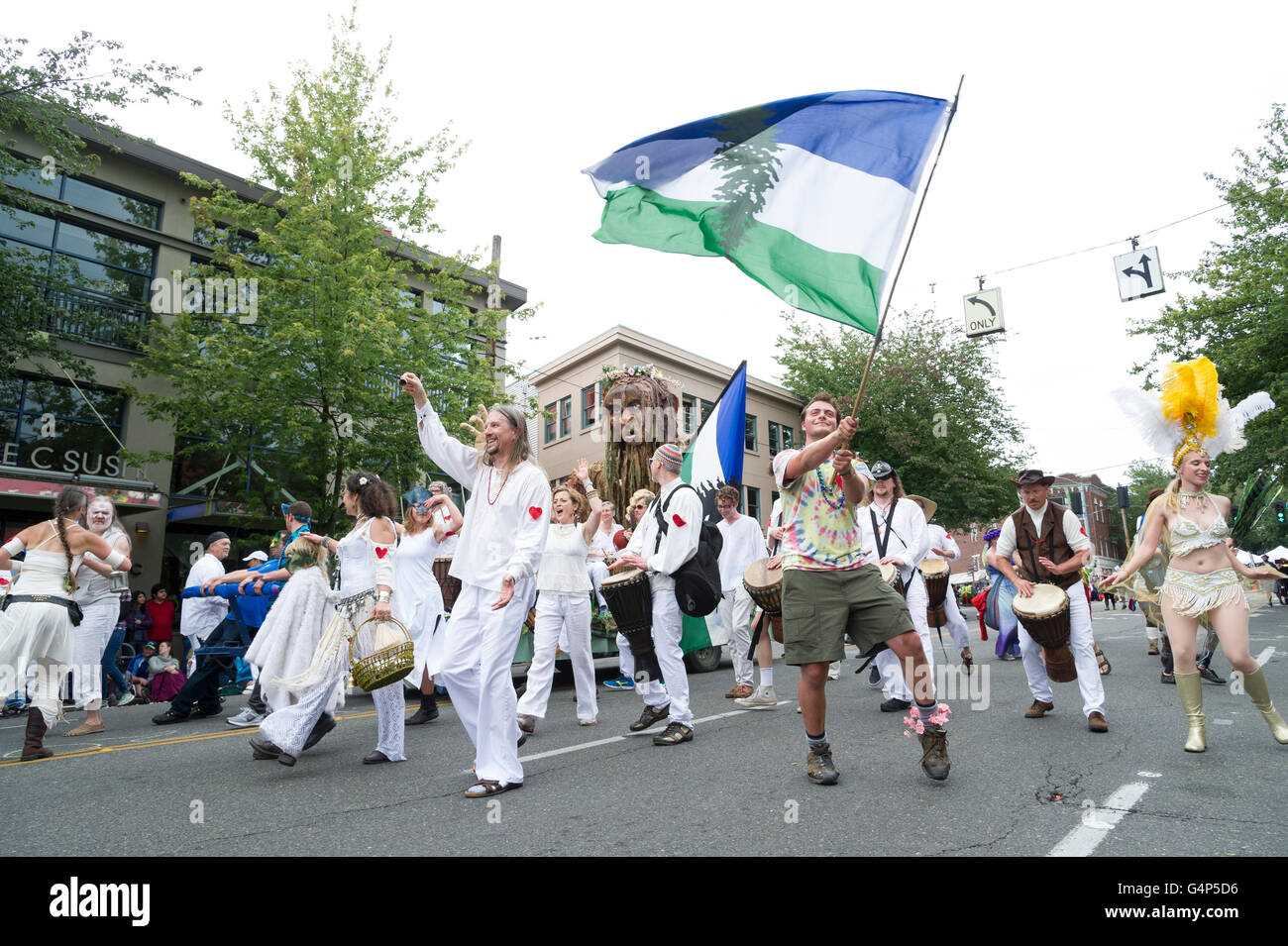 Cascadia flag hi-res stock photography and images - Alamy