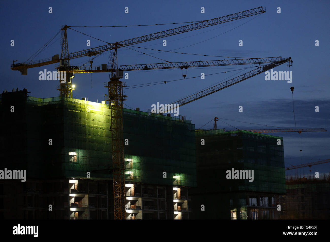 Yangon construction site hi-res stock photography and images - Alamy