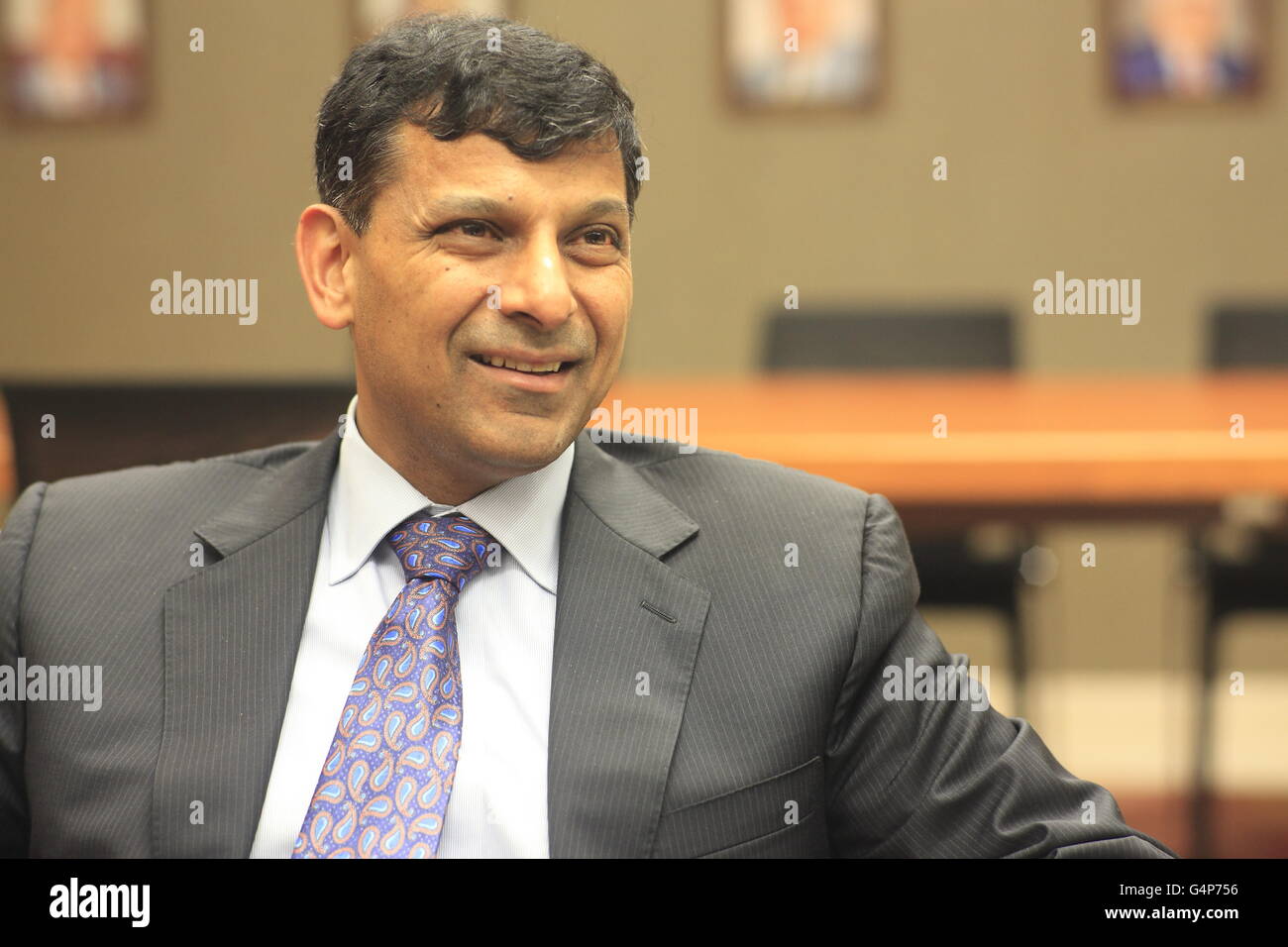 Raghuram rajan hi-res stock photography and images - Alamy