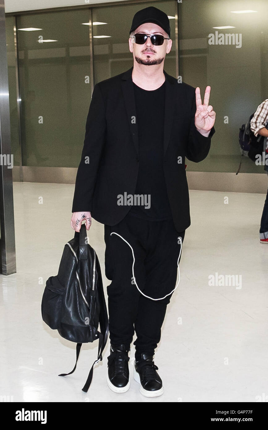 Chiba, Japan. 19th June, 2016. British singer Boy George arrives at ...