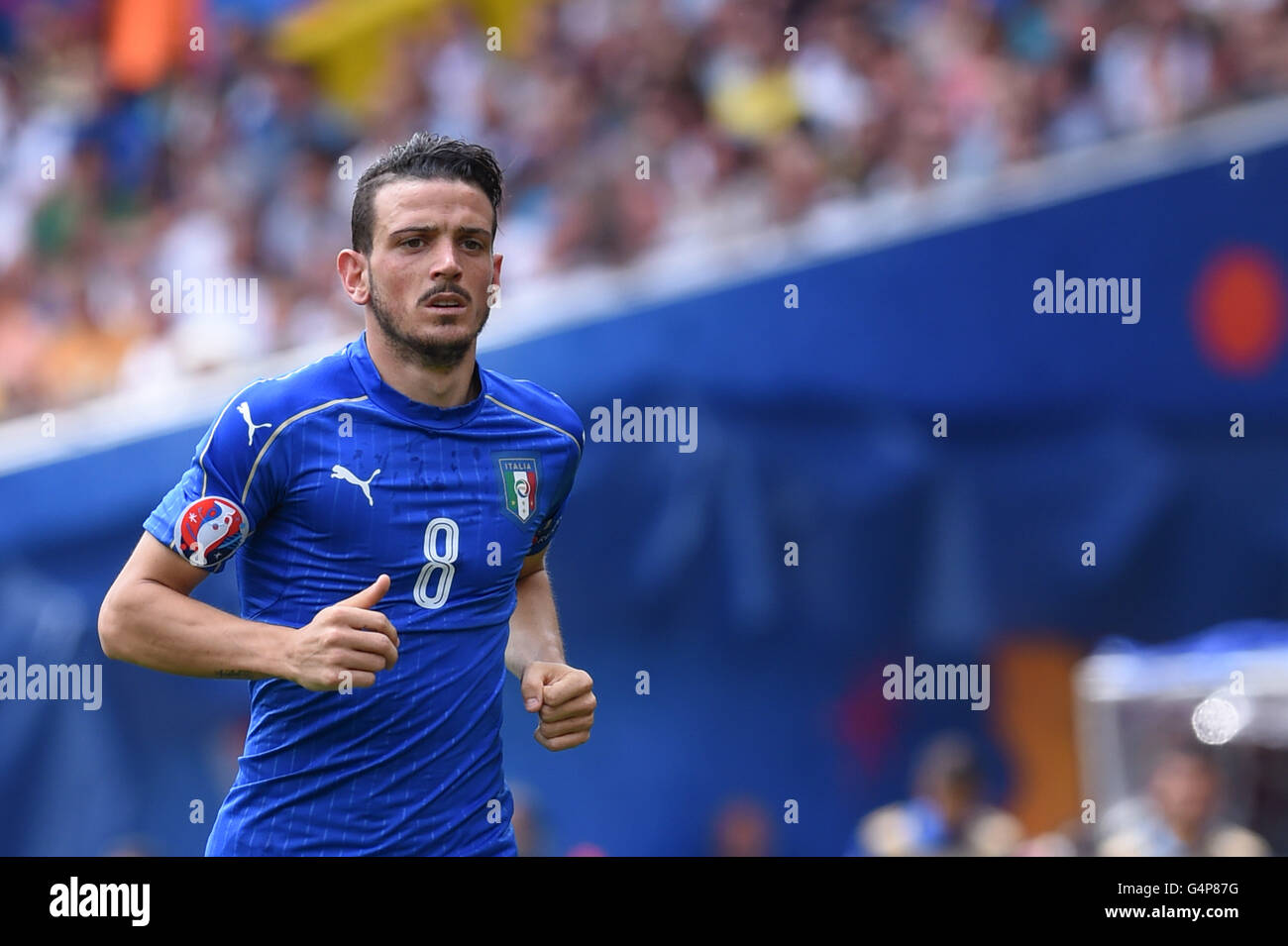 Alessandro Florenzi (Italy) ; June 17; 2016- Football : Uefa Euro ...