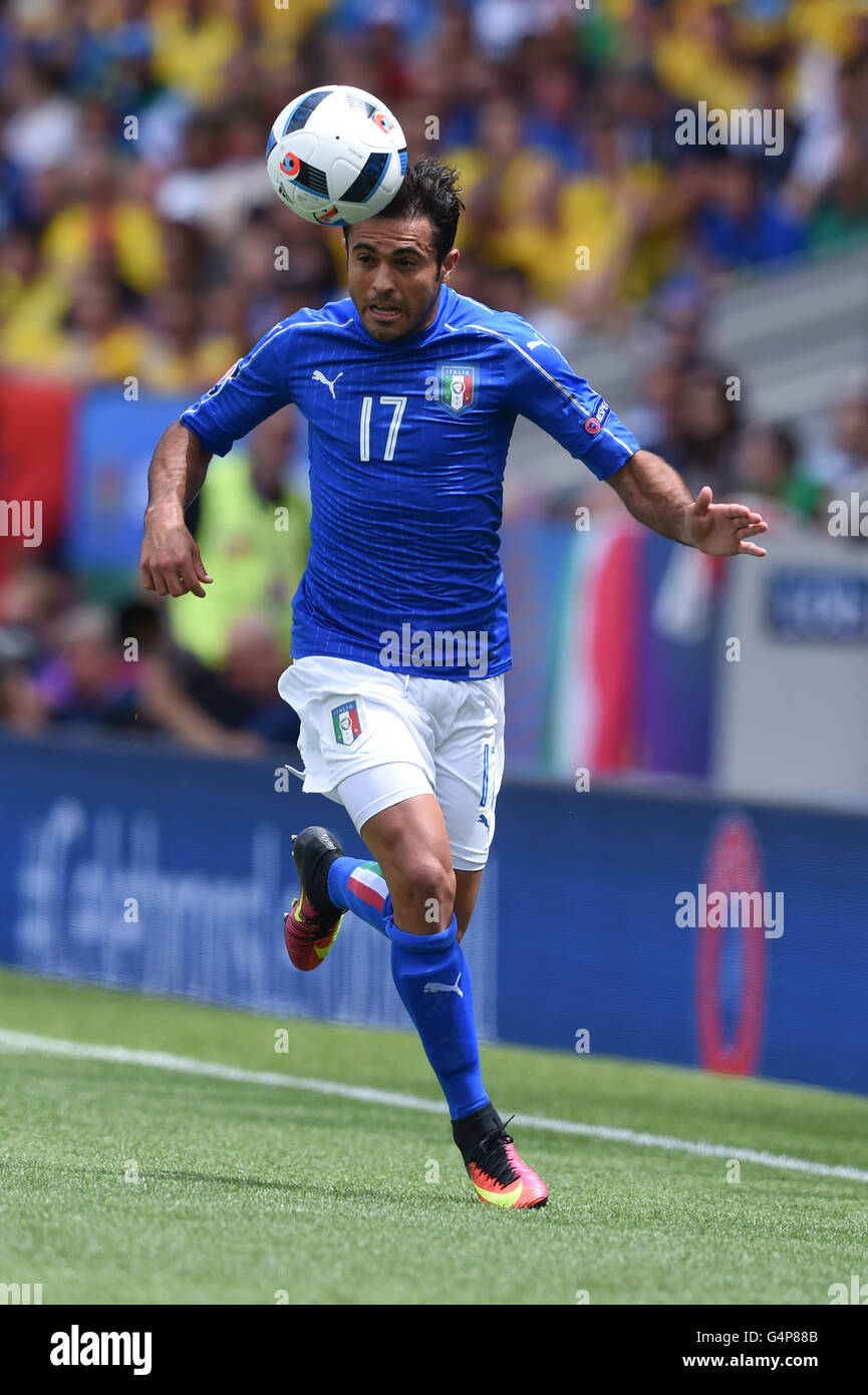 Eder Citadin Martins (Italy) ; June 17; 2016- Football : Uefa Euro ...