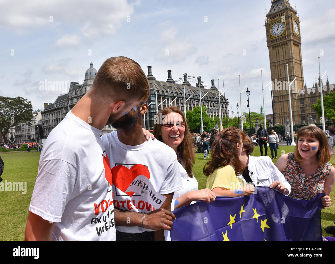 Parliament Square, London, UK. 19th June 2016. Guinness World Record ...