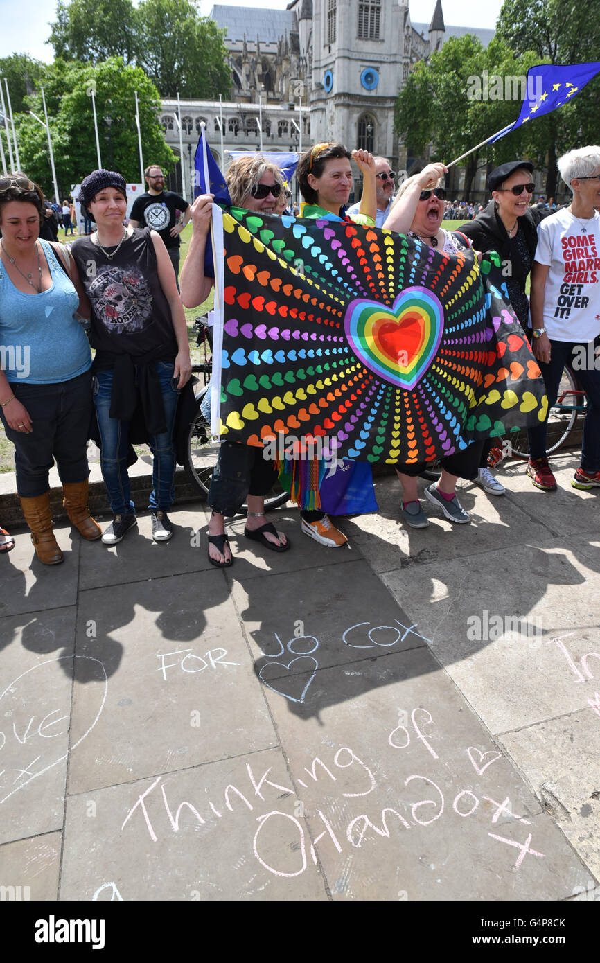 Parliament Square, London, UK. 19th June 2016. Guinness World Record ...