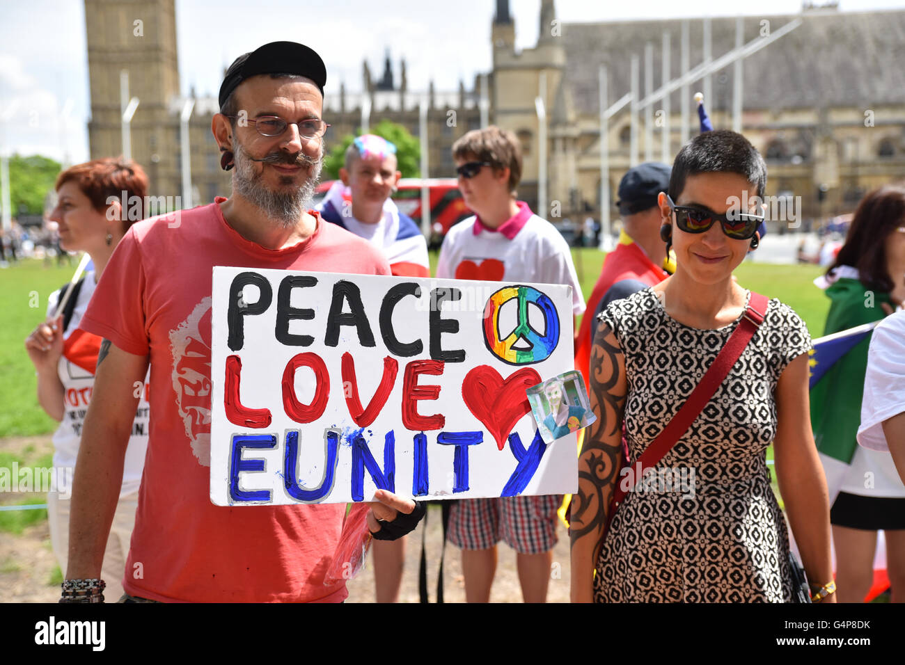 Parliament Square, London, UK. 19th June 2016. Guinness World Record ...