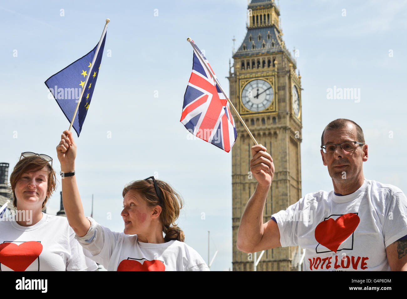 Parliament Square, London, UK. 19th June 2016. Guinness World Record ...