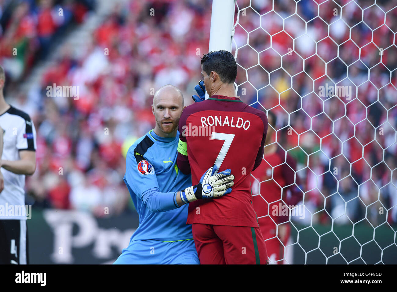 Robert Almer (Austria)Cristiano Ronaldo dos Santos Aveiro (Portugal ...