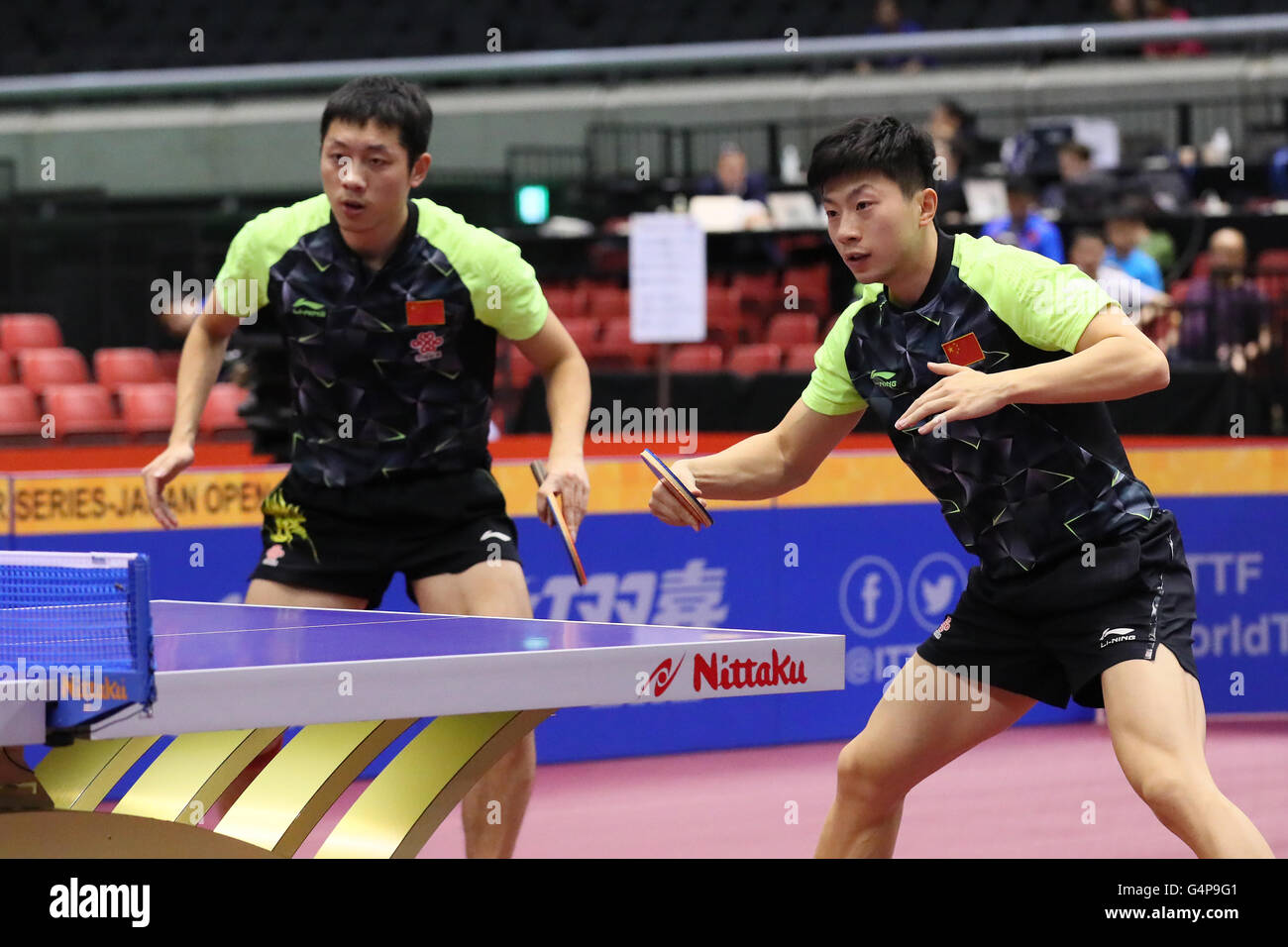 Ma Long & Xu Xin (CHN), JUNE 19, 2016 - Table Tennis : ITTF World Tour ...