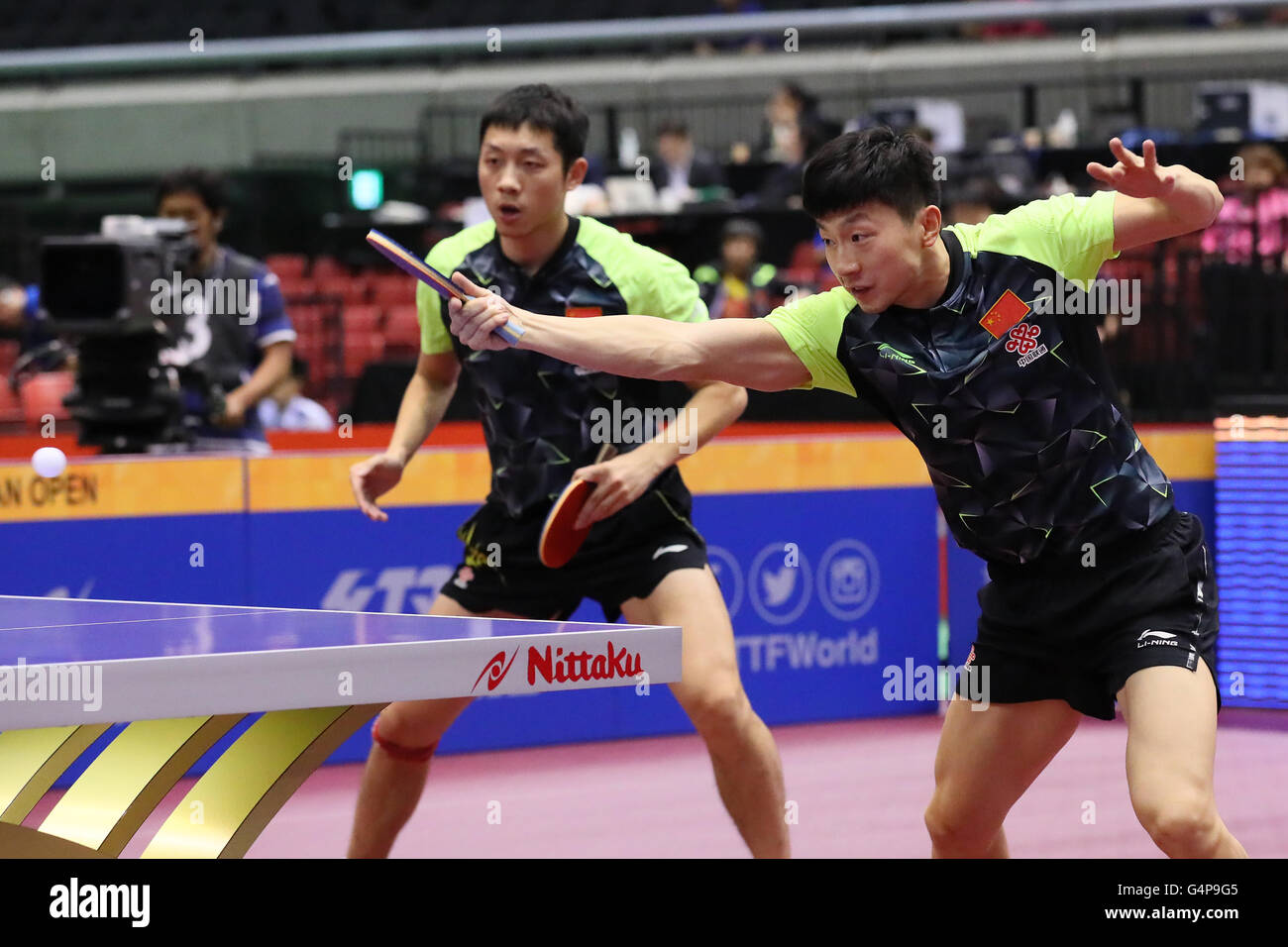 Ma Long & Xu Xin (CHN), JUNE 19, 2016 - Table Tennis : ITTF World Tour ...