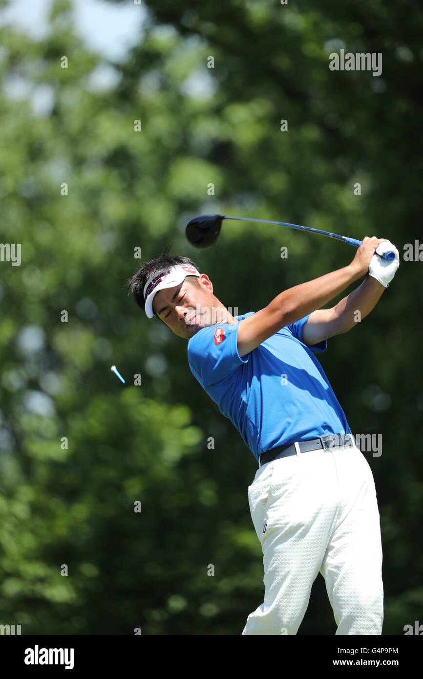 Oakmont, Pennsylvania, USA. 18th June, 2016. Yuta Ikeda (JPN) Golf : Yuta Ikeda of Japan 17th ...