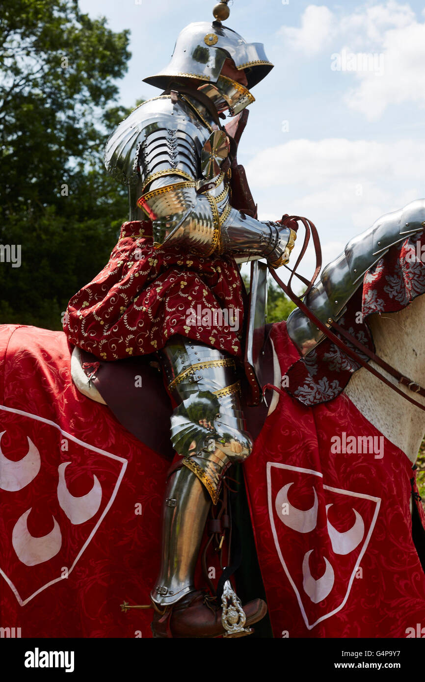Grand medieval joust at eltham palace hi-res stock photography and ...