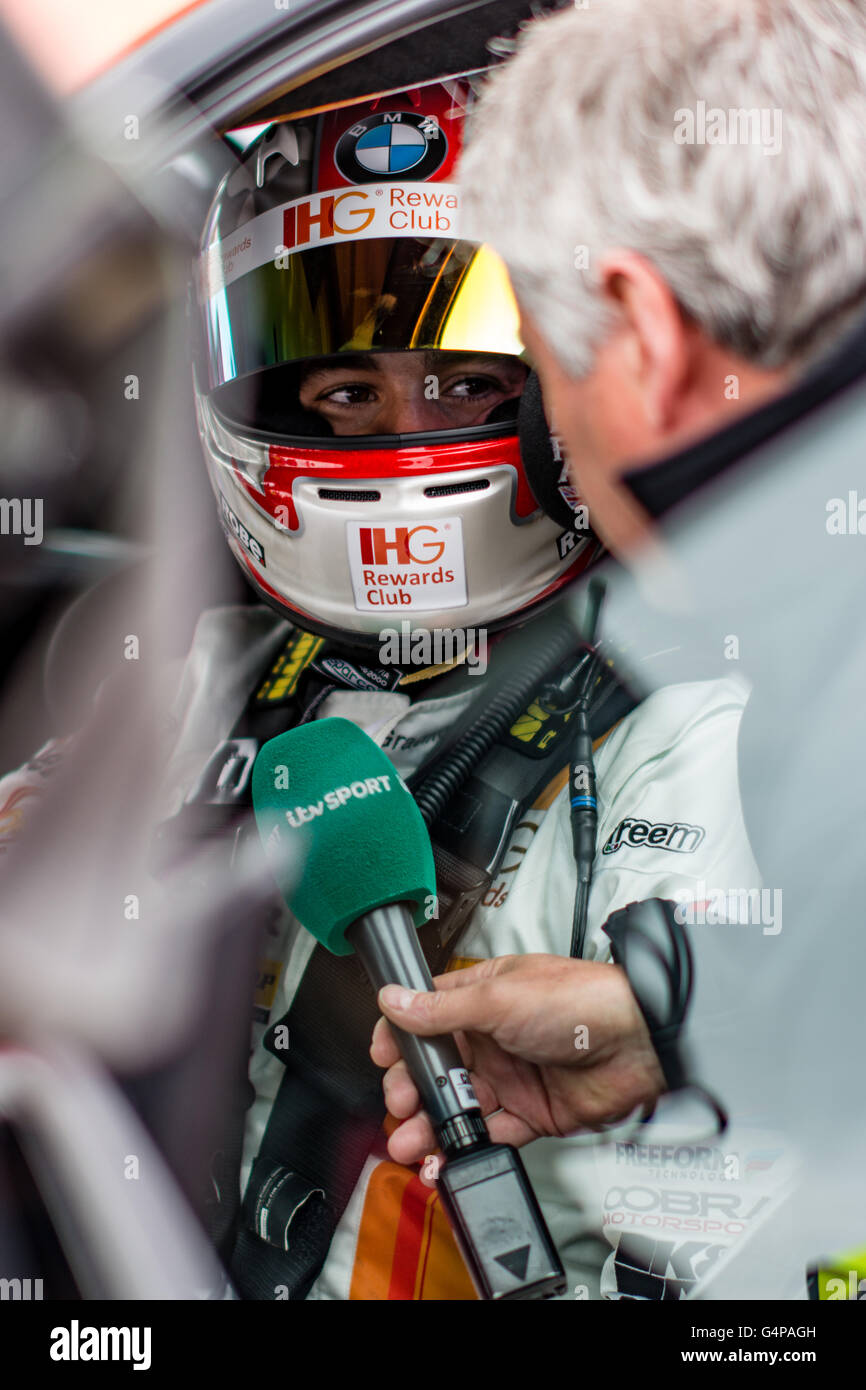 Dalton-On-Tees, North Yorkshire, UK. 19th June, 2016. BTCC racing ...