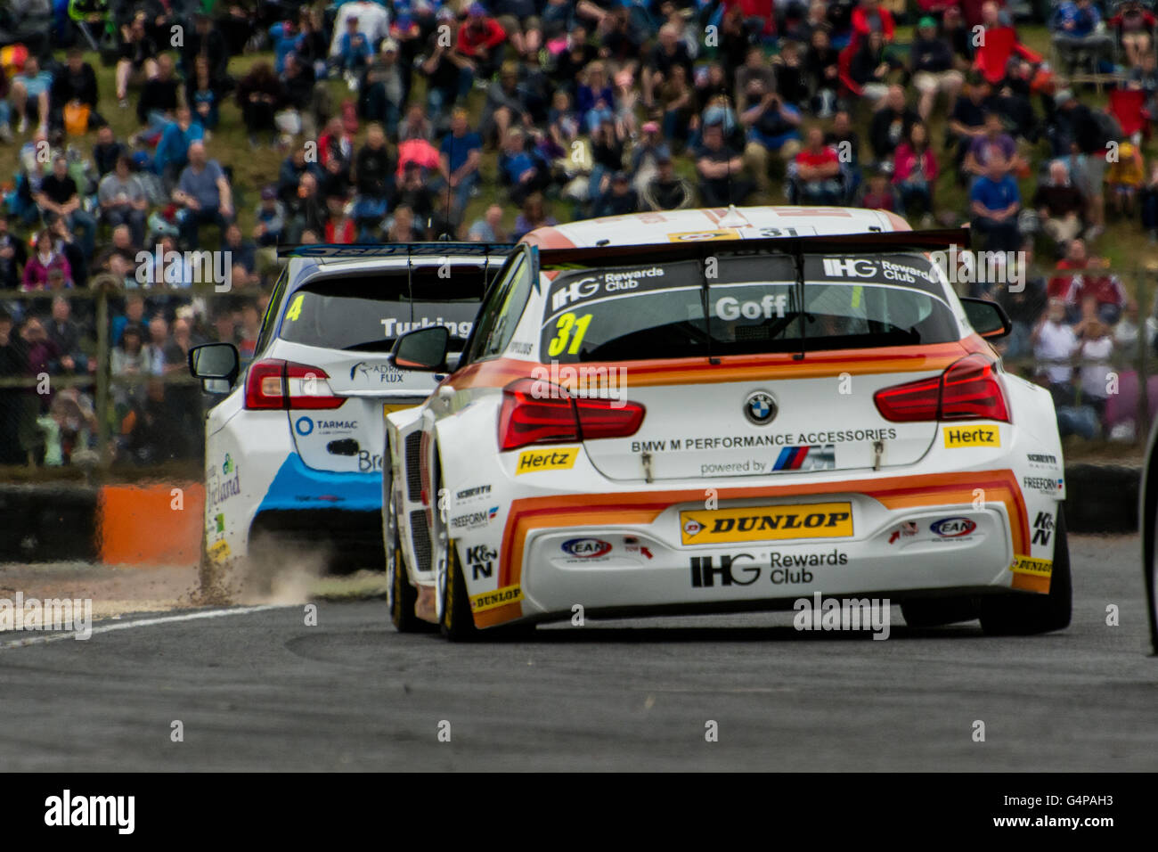 Dalton-On-Tees, North Yorkshire, UK. 19th June, 2016. BTCC racing ...