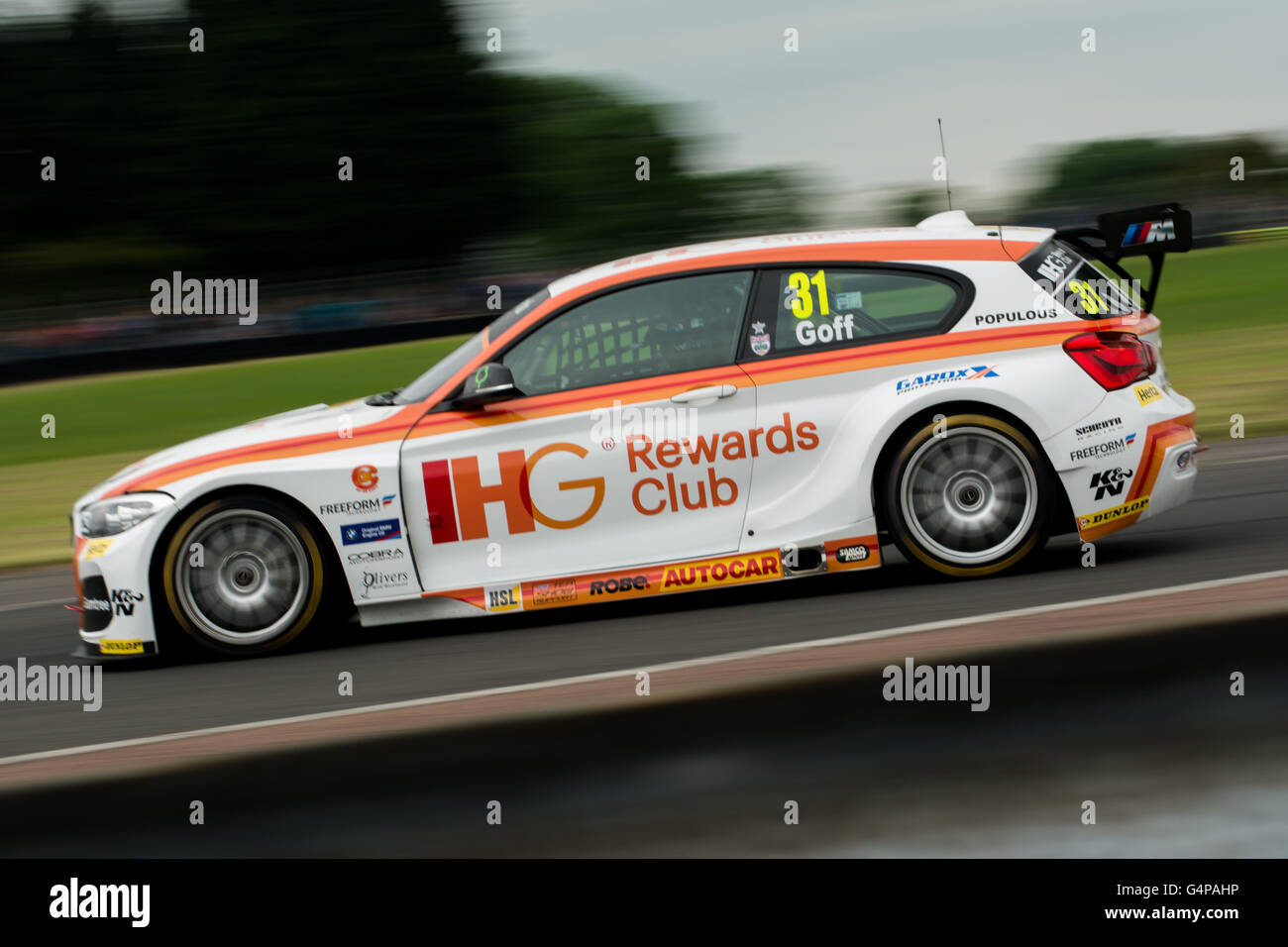 Dalton-On-Tees, North Yorkshire, UK. 19th June, 2016. BTCC racing ...