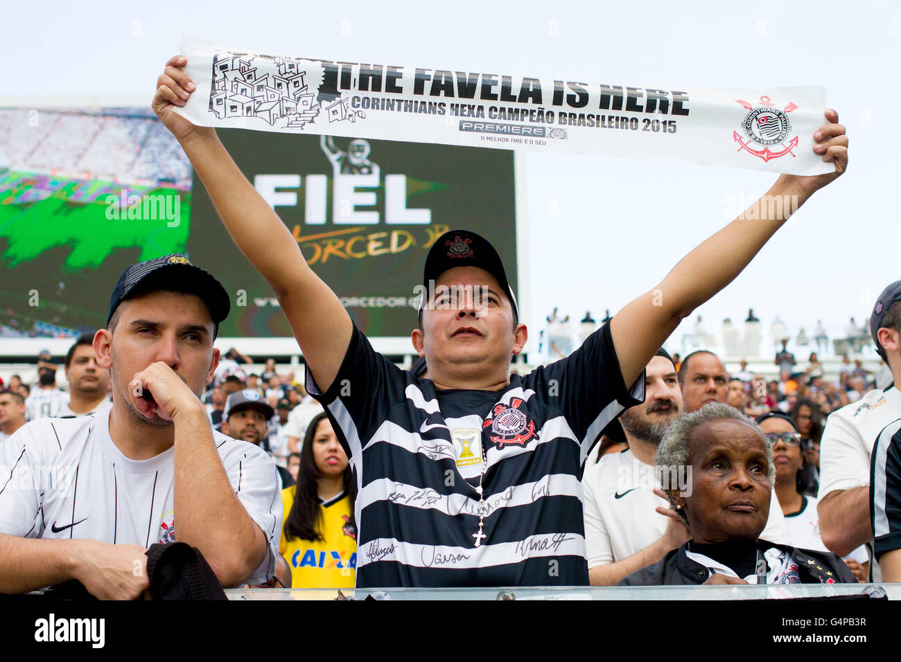 SAO PAULO, Brazil - 19/06/2016: CORINTHIANS X Botafogo - Corinthians ...