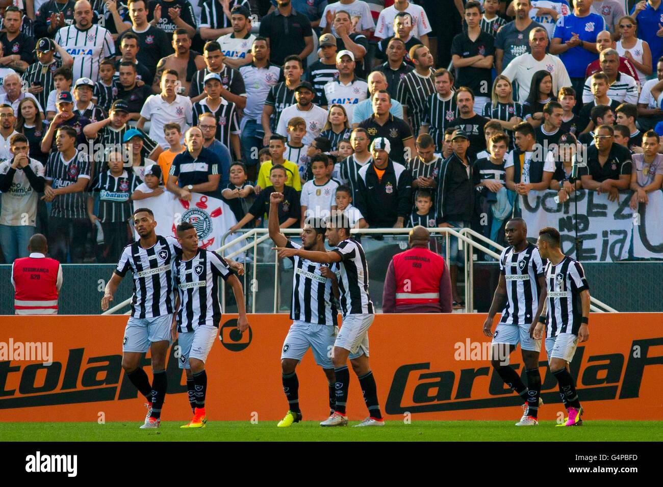 SAO PAULO, Brazil - 19/06/2016: CORINTHIANS X BOTAFOGO - Photo during ...