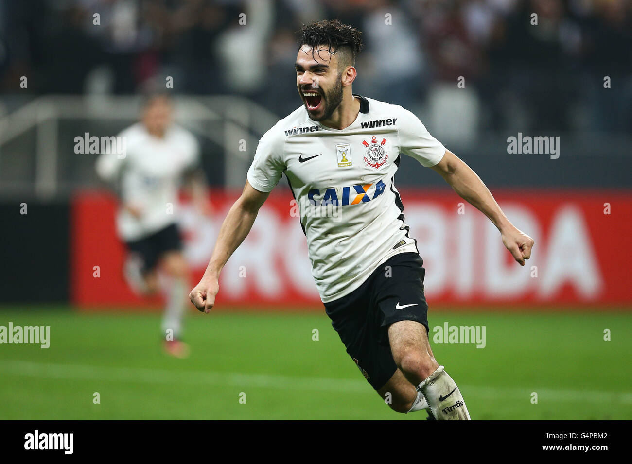 SAO PAULO, Brazil - 19/06/2016: CORINTHIANS X BOTAFOGO - Bruno Henrique ...