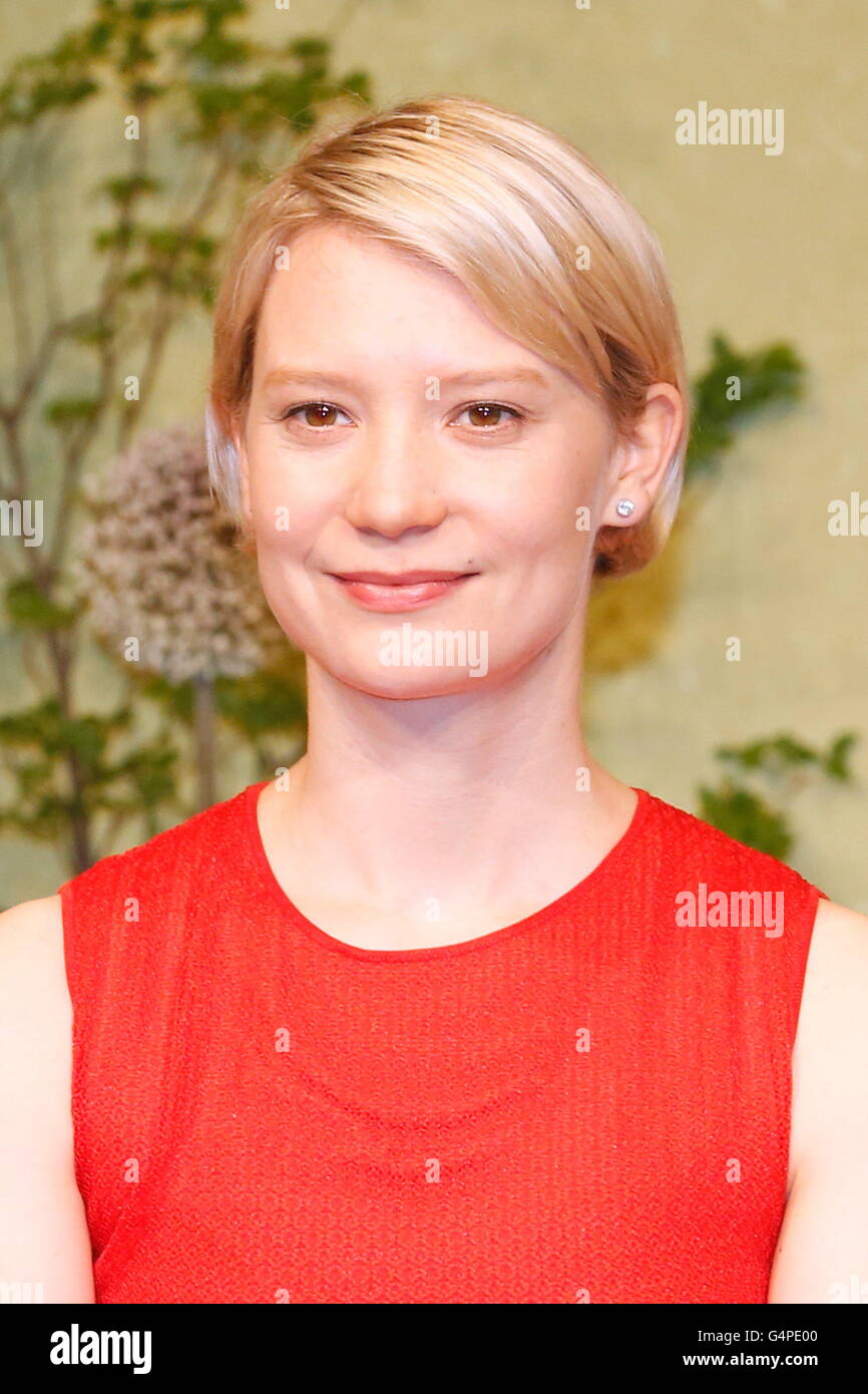 Tokyo, Japan. 20th June, 2016. Australian actress Mia Wasikowska attends the press conference ...