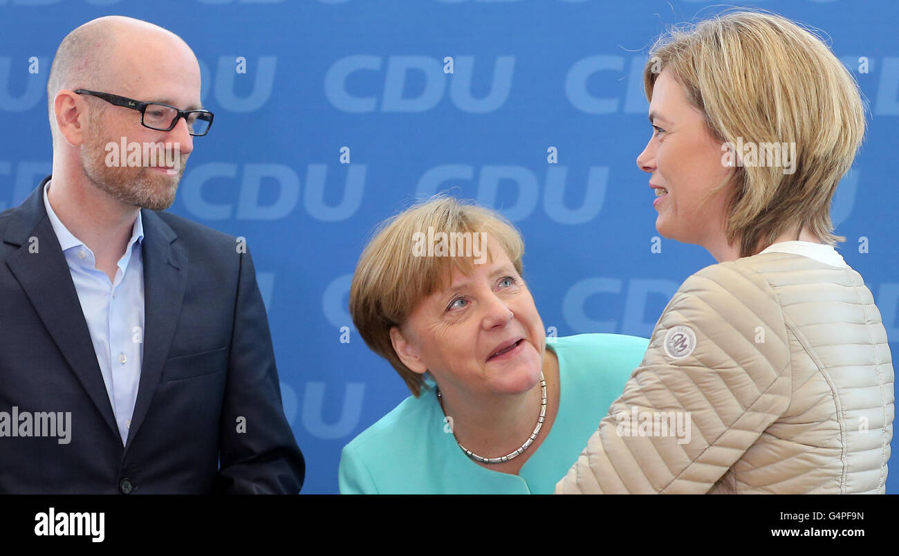 Berlin, Germany. 20th June, 2016. General secretarys of the CDU Peter ...