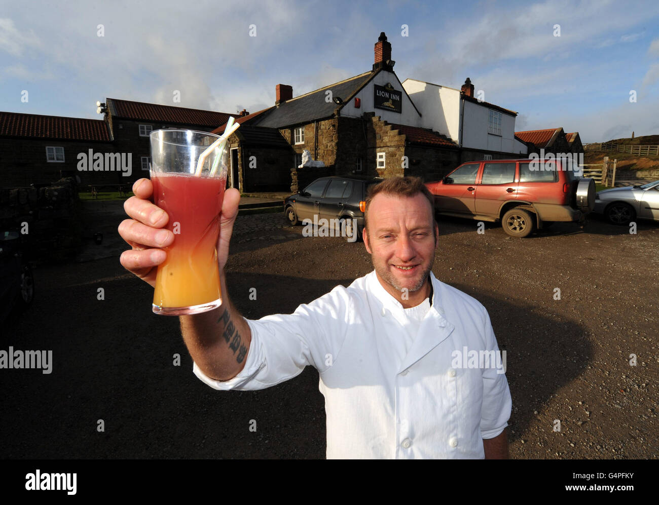 One year to the day when the big freeze started, Paul Lawton, head chef ...