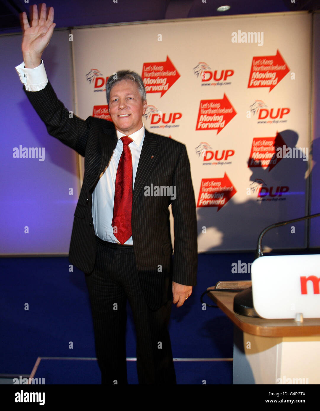 Democratic Unionist Party annual conference Stock Photo - Alamy