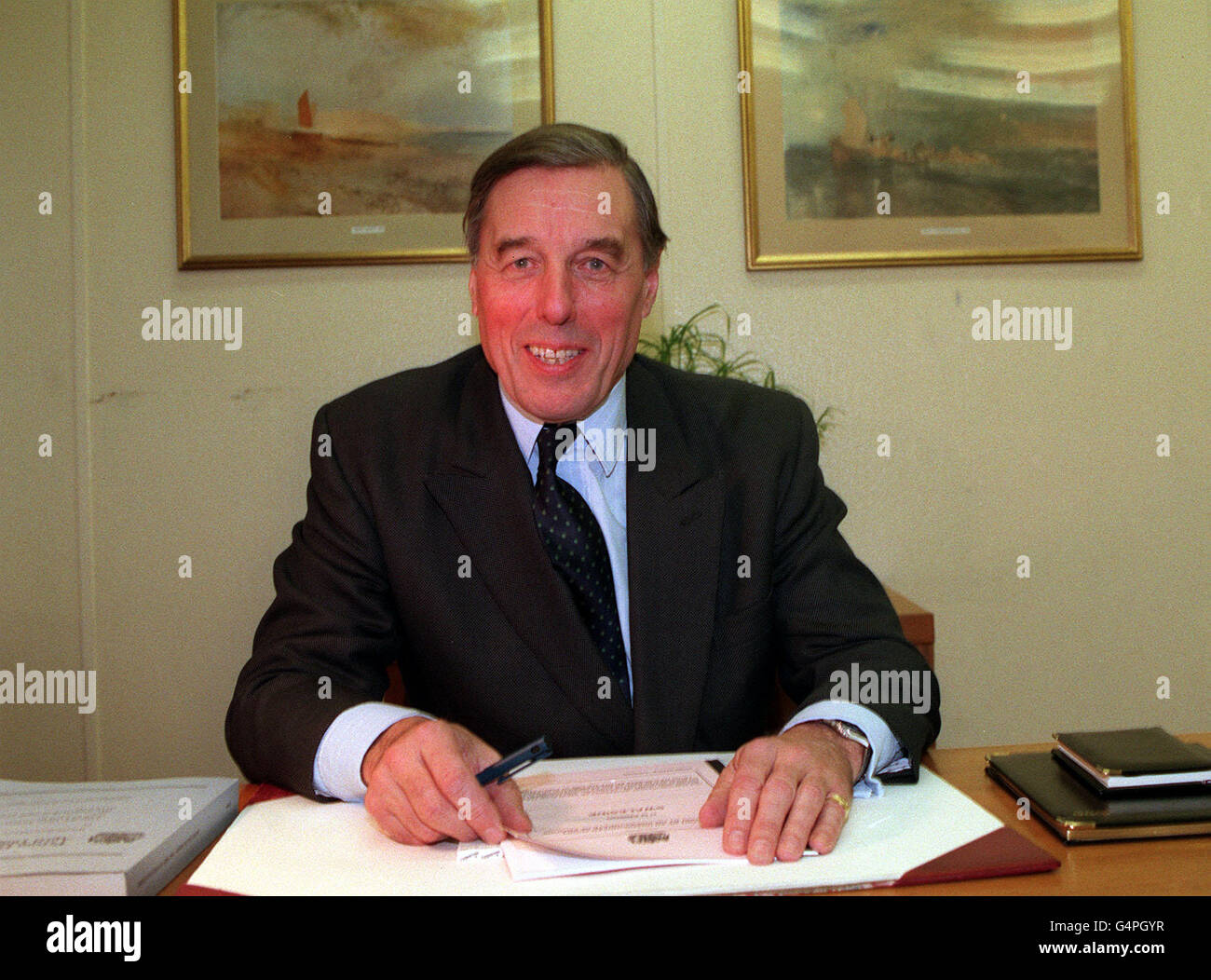 General Sir David Ramsbotham Stock Photo - Alamy