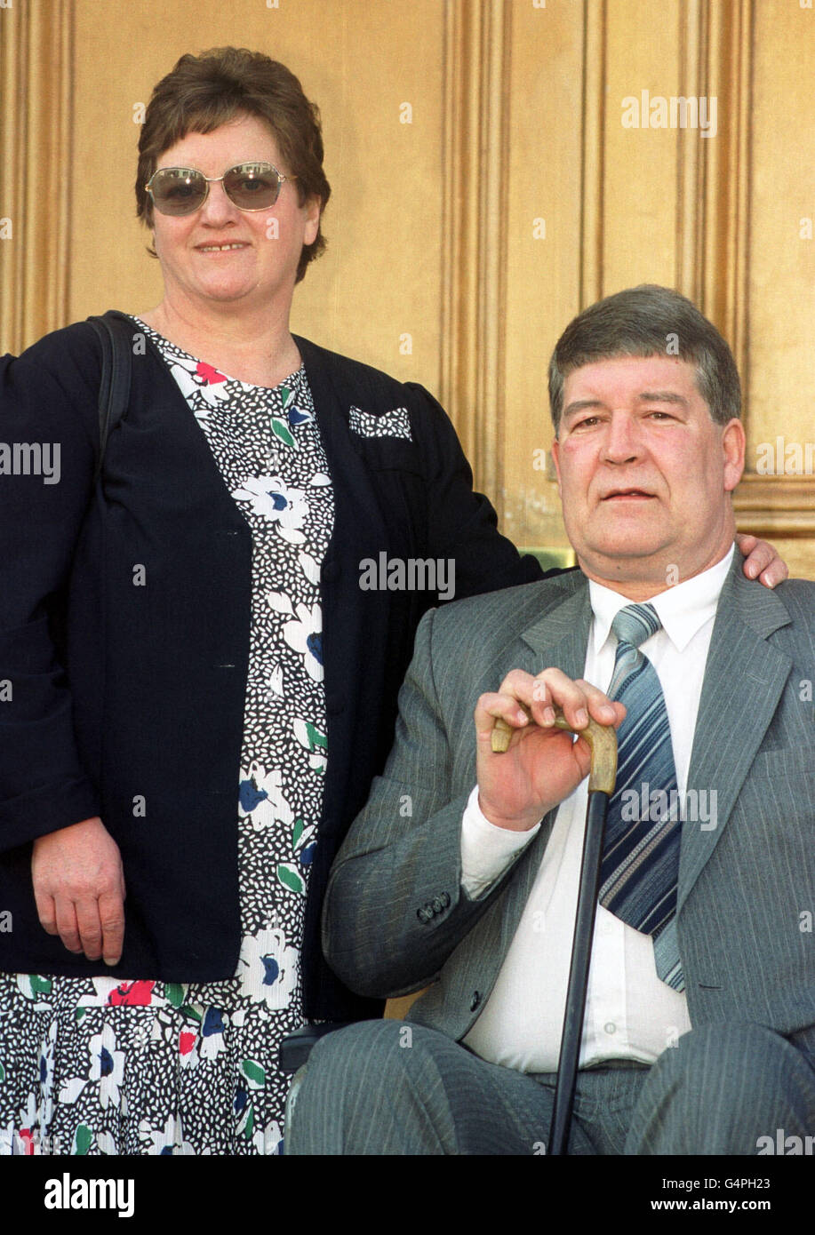 English couple Frank Walters, 52, and wife Sandra, 53, who claimed they ...