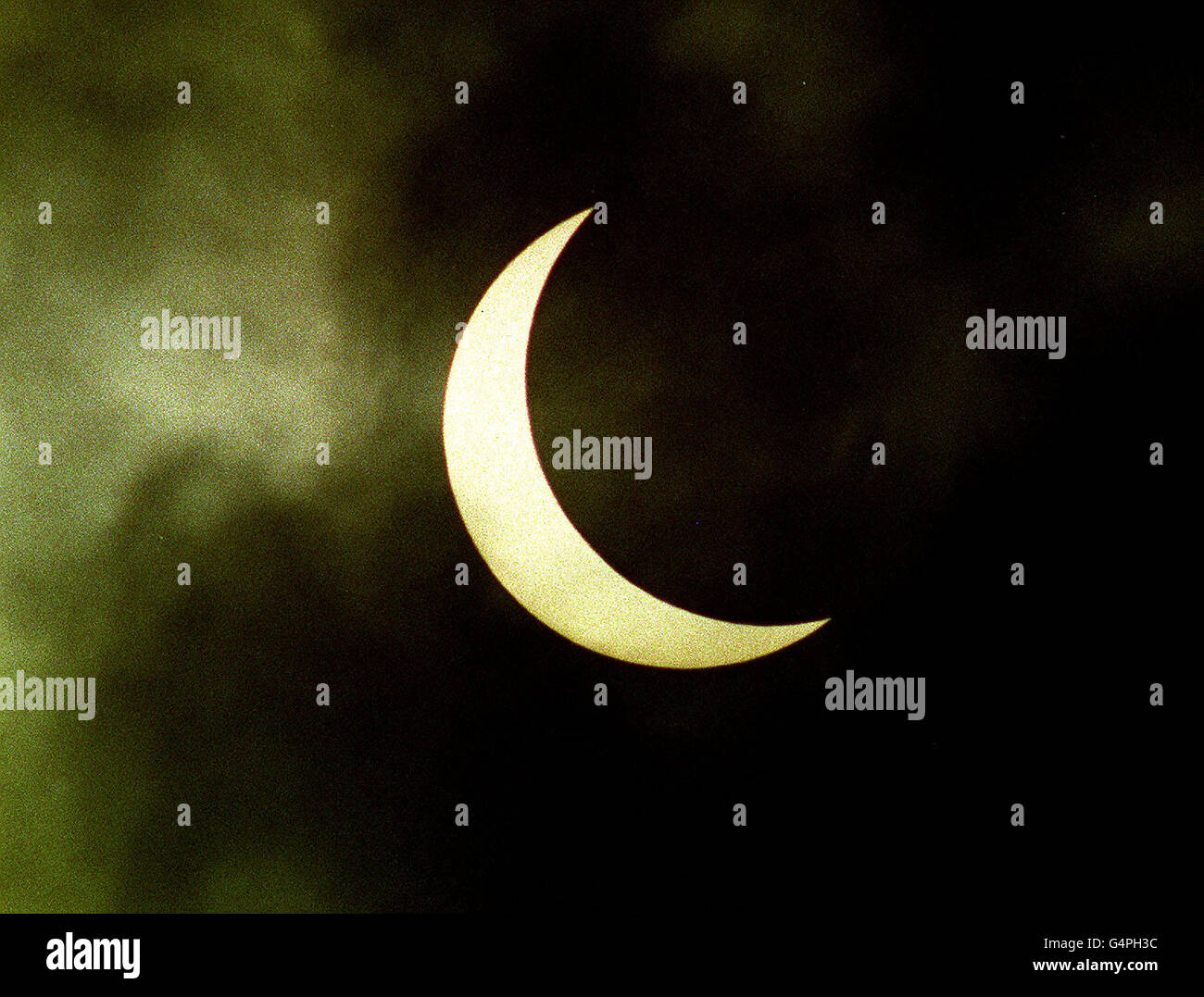 Eclipse/Sun at 1100 hrs Stock Photo - Alamy