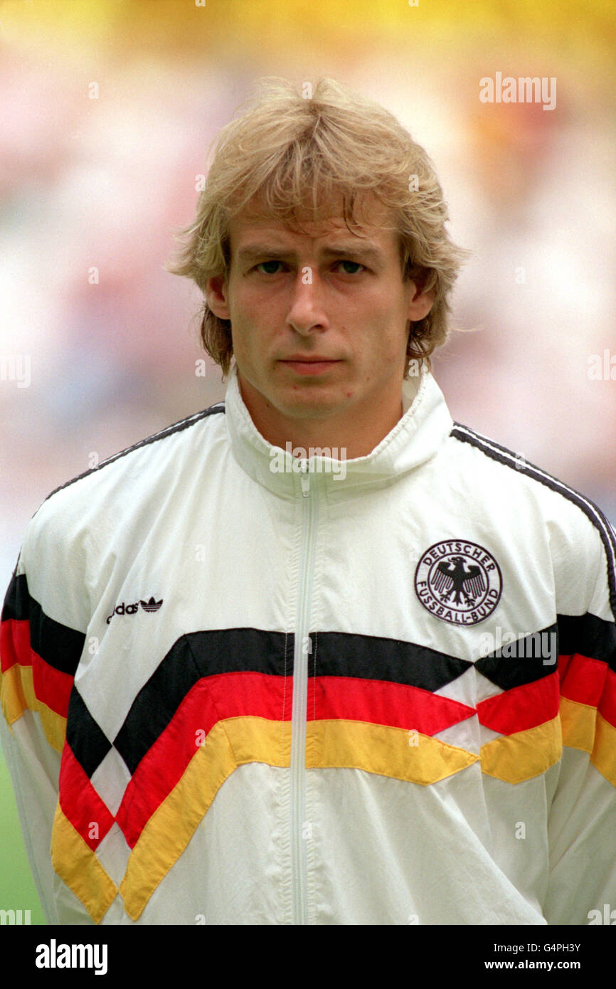 Soccer - World Cup Italia 90 - Germany Stock Photo - Alamy