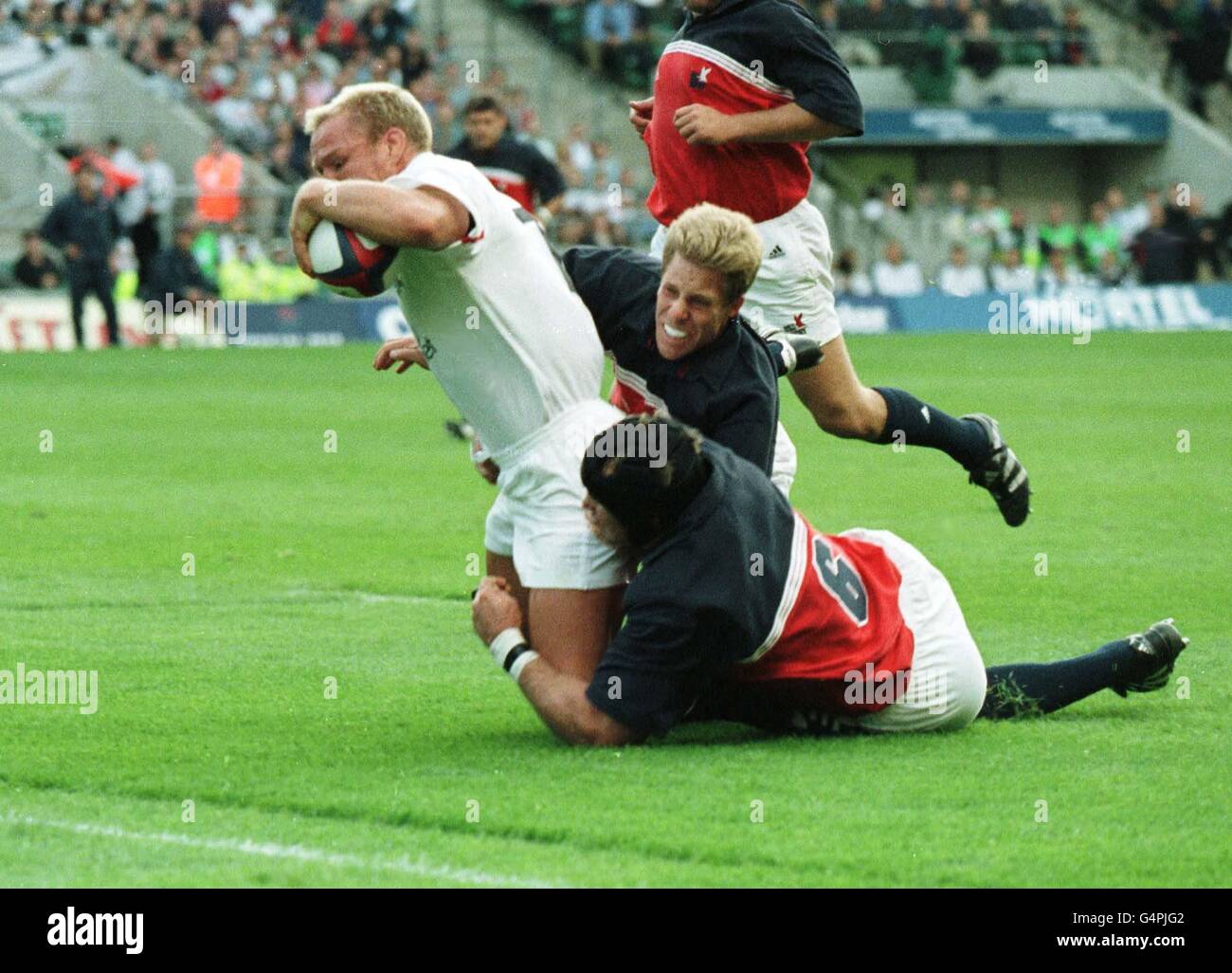 Rugby/Eng v USA/Neil Back Stock Photo - Alamy